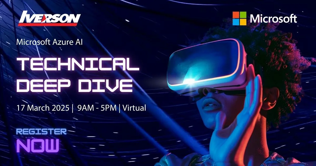 [Free Webinar] Microsoft Azure AI Technical Deep Dive - Iverson ...
